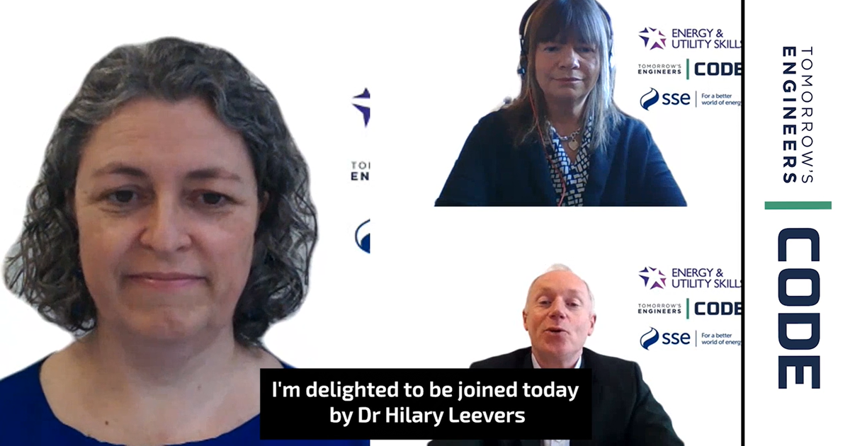 Energy Utility Skills Partnership | Tomorrow's Engineers Code