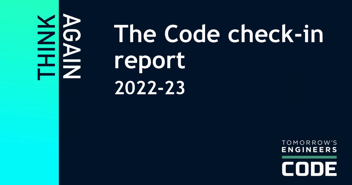 The results from the Tomorrow’s Engineers Code 2023 check-in | Tomorrow's Engineers Code